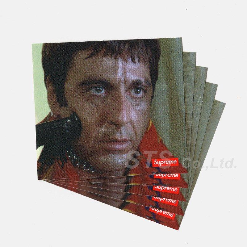 Supreme シュプリーム Scarface Shower Sticker スカーフェイス シャワー ステッカー 17FW ...