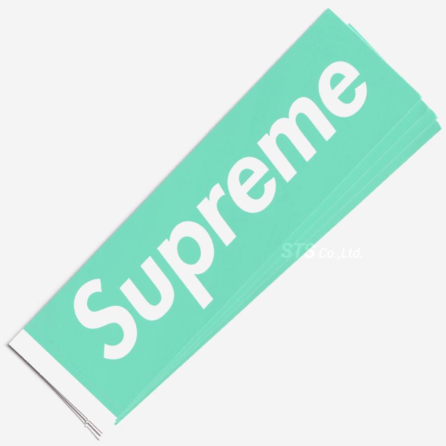 Supreme シュプリーム Supreme/Tiffany&Co. Box Logo Sticker ティファニー アンド コー ボックス ...