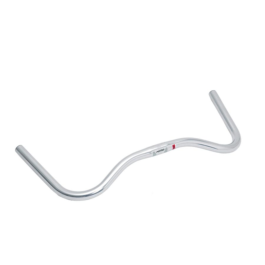 NITTO 日東 ニットー B352AA Drop Bar (Silver , 25.4mm) ドロップバー ハンドルバー 自転車 シルバー ...