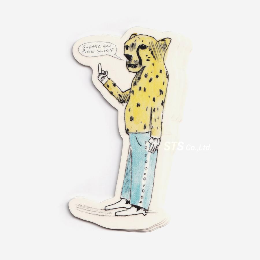 Supreme シュプリーム Neil Blender Cheetah Sticker ニールブレンダー チーター ステッカー 23FW : ParkSIDER Yahoo!店 - 通販 ...