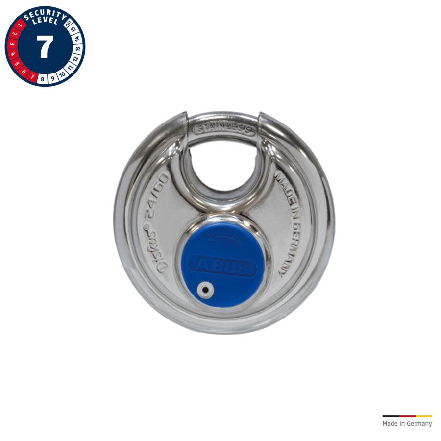 ABUS 【日本正規品】 アブス DISKUS 24IB 60 ディスクス 自転車 鍵 南京錠 鍵式 2年保証 : ParkSIDER Yahoo!店 - 通販 - Yahoo!ショッピング