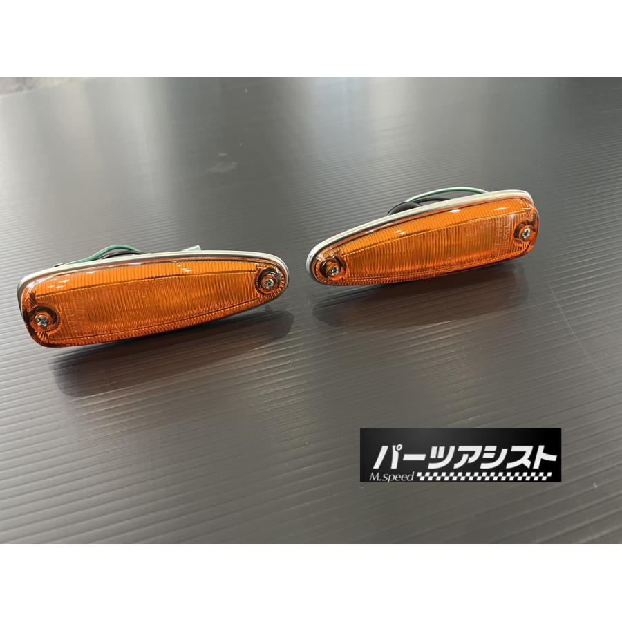 ケンメリ サイド マーカーランプ ASSY 左右set パーツアシスト製 ウインカー コンビネーション GC110 KGC110 ...