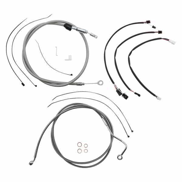 取寄せ XR ハンドルバー取り付けキット マグナム MAGNUM SHIELDING Control Cable Kit ...