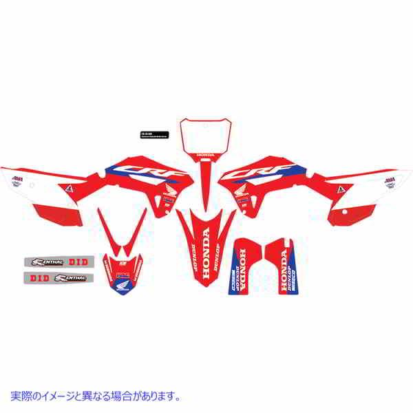 取寄せ コンプリートグラフィックキット - 2021モンスターエネルギー D'COR VISUALS Graphic Kit - Honda ...