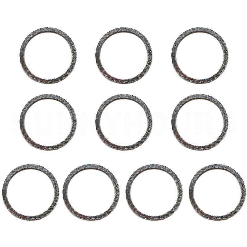 10個セット フラット エキゾーストポートガスケット 65324-83-S （参考： : ハーレーパーツデポPARTS DEPOT - 通販 ...