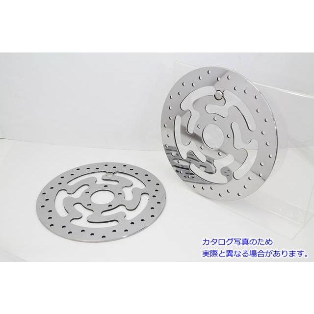 23-0047 Duro フロント ブレーキ ディスク セット ポリッシュステンレススチール 取寄せ Vツイン Front Brake Disc Set Pol : ハーレーパーツデポ ...