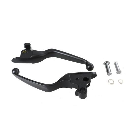 26-0014 ハンドレバーセット ブラック 取寄せ Vツイン Hand Lever Set Black (検索用／36700210 ...