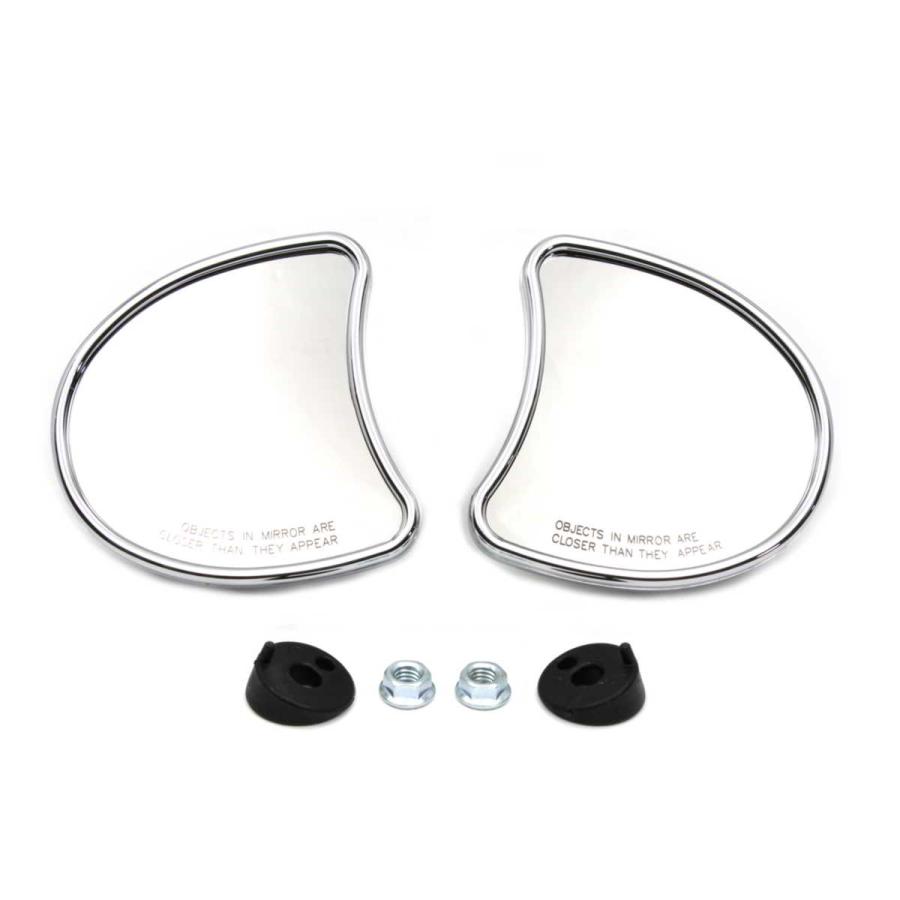 Harley Davidson（ハーレー・ダビッドソン） 【互換品】 34-0055 フェアリングマウントミラーセット 取寄せ Vツイン ...
