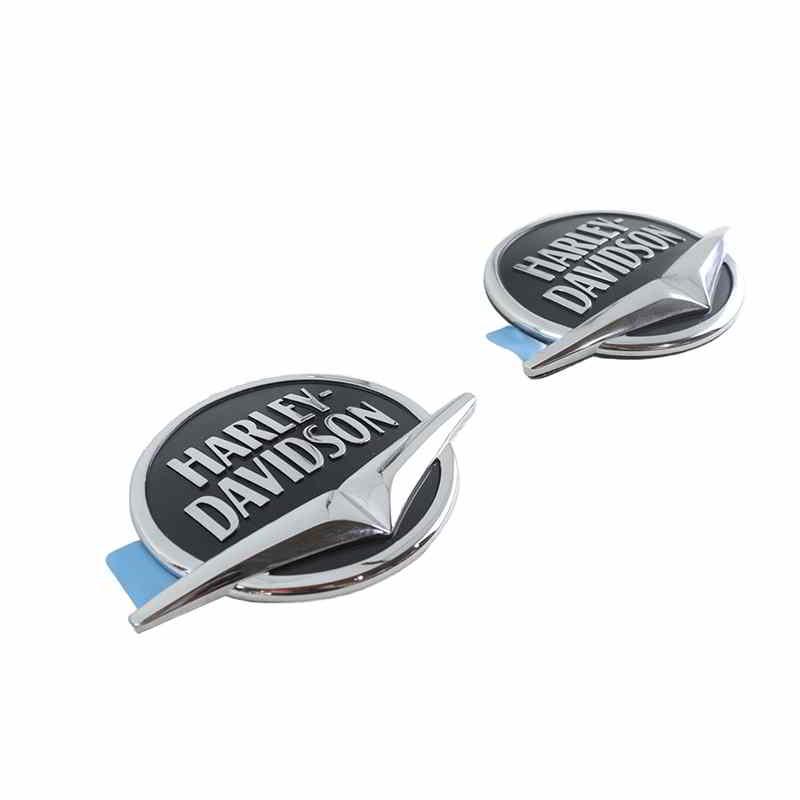 38-0632 ファクトリースタイルタンクエンブレムセット 取寄せ Vツイン Factory Style Tank Emblem Set (検索用／62098-08 62097- : ハーレー ...