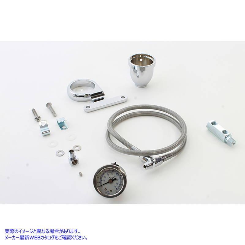 40-0632 ロッカーボックス油圧計キット 取寄せ Vツイン Rocker Box Oil Pressure Gauge Kit (検索用／ : ハーレーパーツデポPARTS DEPOT ...
