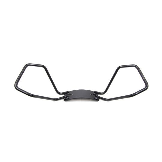 Harley Davidson（ハーレー・ダビッドソン） 【互換品】 50-0728 黒の助手席手すり 取寄せ Vツイン Black ...