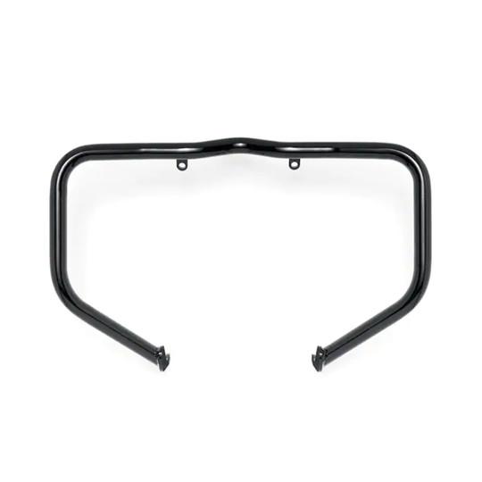 51-0003 Black Front Engine Guard Vツイン (検索用／49000194 黒いフロントエンジンガード V ...