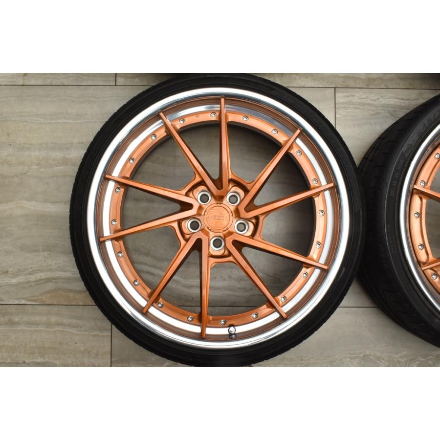 【希少 鍛造品】ANRKY アナーキー AN33 20in 9J +30 21in 12.5J+31 PCD112 ハブ径57.1/66.5 ピレリ 2P-ZERO 245/30R20 325 ...