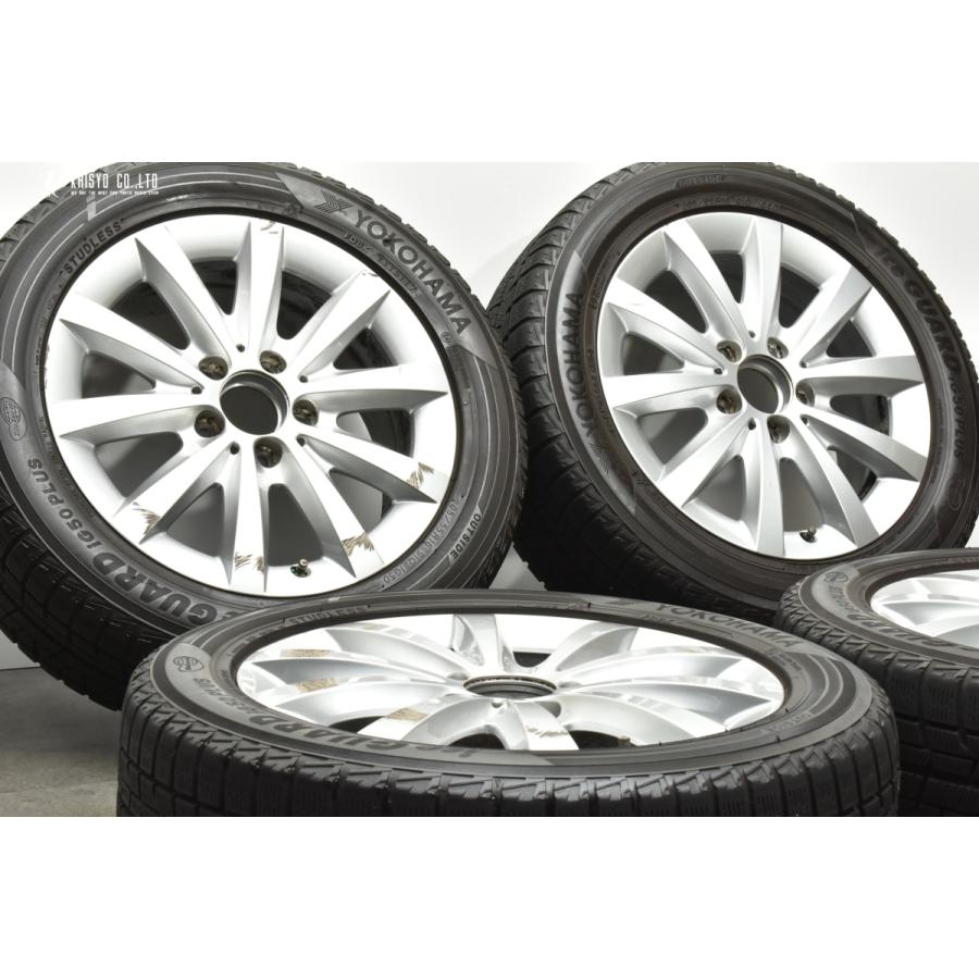 【正規品】ベンツ W246 Bクラス 純正 16in 6.5J +49 PCD112 ヨコハマ アイスガード iG50プラス 205/55R16 品番:A2464010202 Aクラス 流用 ...
