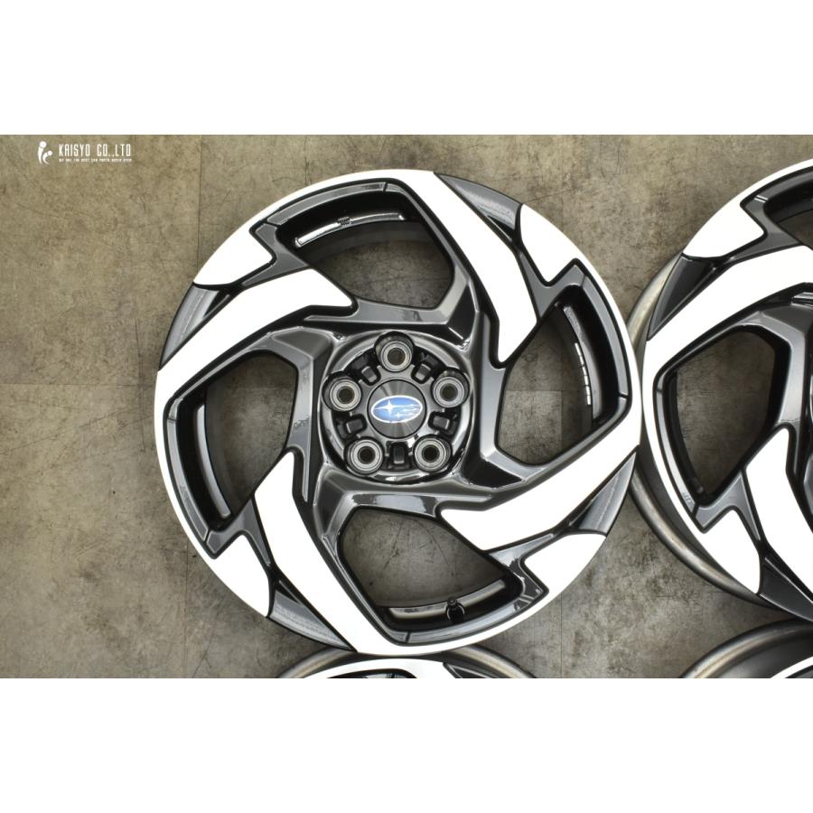 【新車外し 美品】スバル クロストレック 純正 18in 7J +55 PCD114.3 4本セット レヴォーグ レイバック フォレスター インプレッサ 流用 : パーツ販売ナンバーワン ...