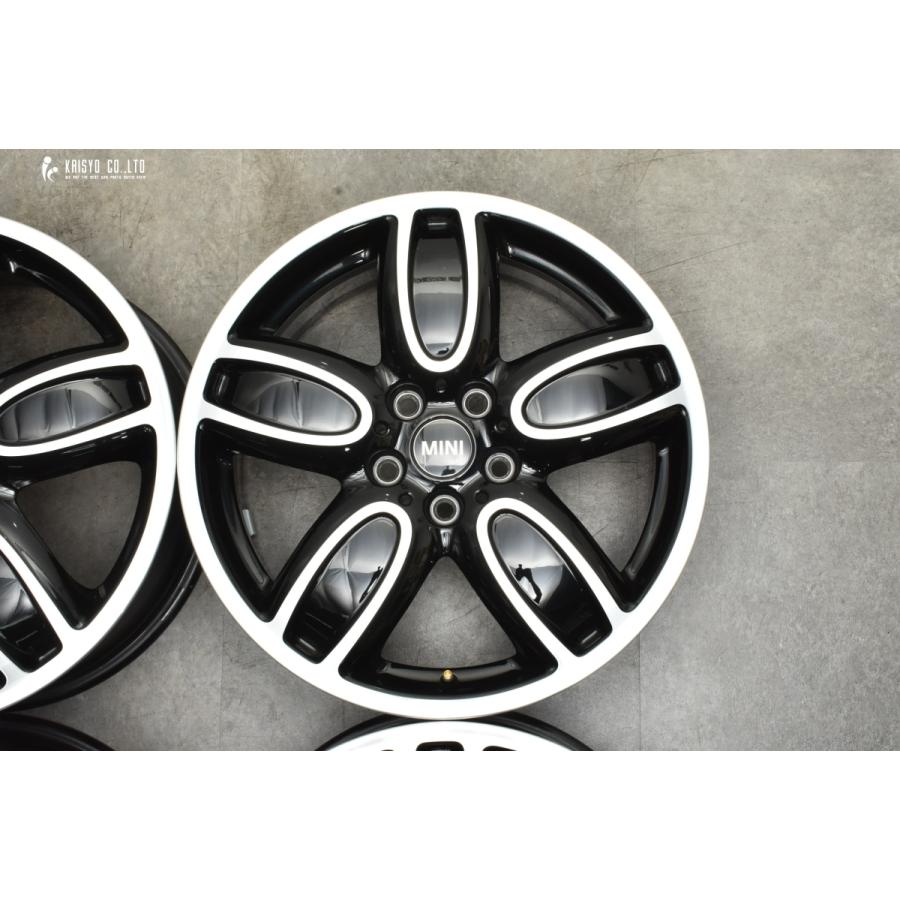【美品】MINI F56 JCW ジョンクーパーワークス 純正 18in 7J +54 PCD112 4本セット 品番:6855115 カップスポーク509 F55 F57 交換用に ...