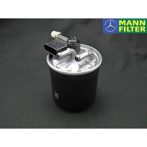 Mercedes-Benz 純正OEM MANN フューエルフィルター / 燃料フィルター〔5ピン端子付 OM642等 ...