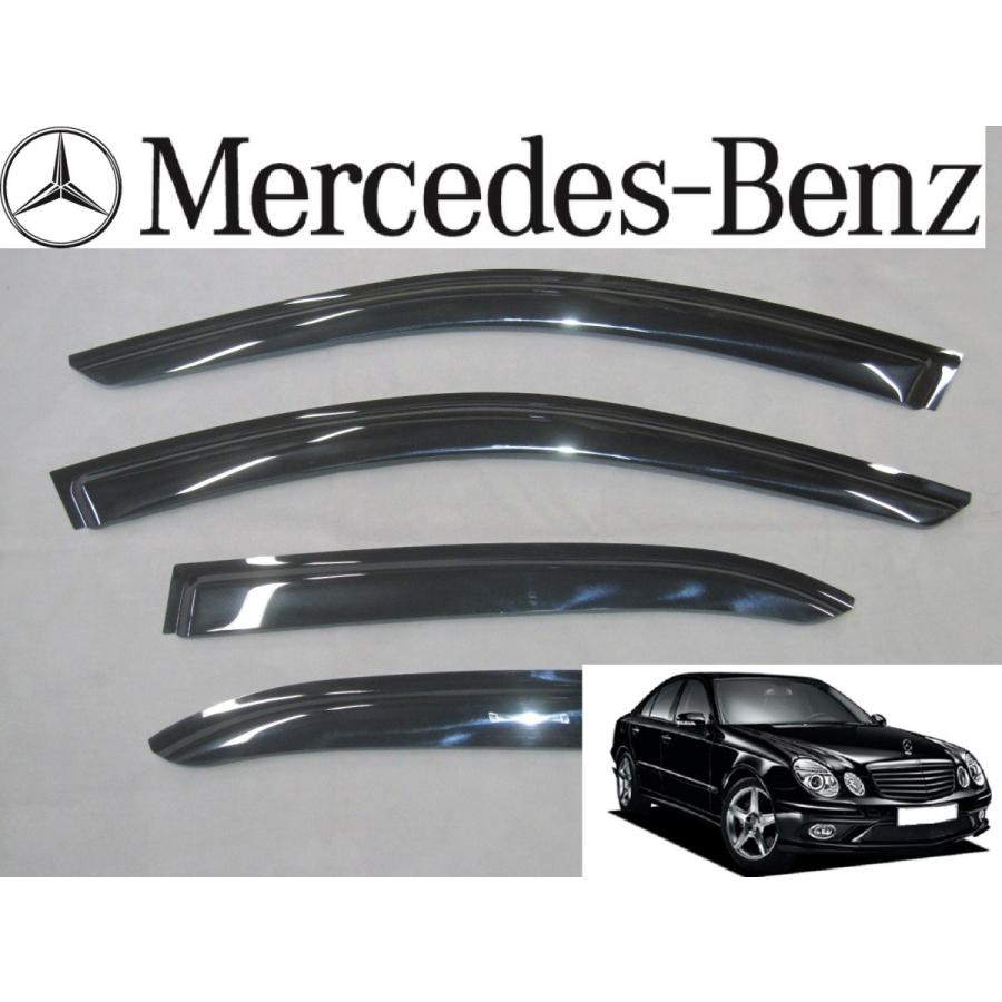 メルセデスベンツ Eクラス W211系セダン サイドドアバイザー E240 E320 E350 E500 アバンギャルド : パーツオンライン - 通販 - Yahoo!ショッピング