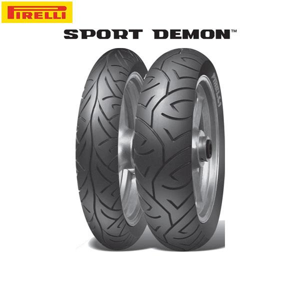 PIRELLI ピレリ 4026300 SPORT DEMON(スポーツデーモン) リア 130/80 - 18 M/C 66V TL ...