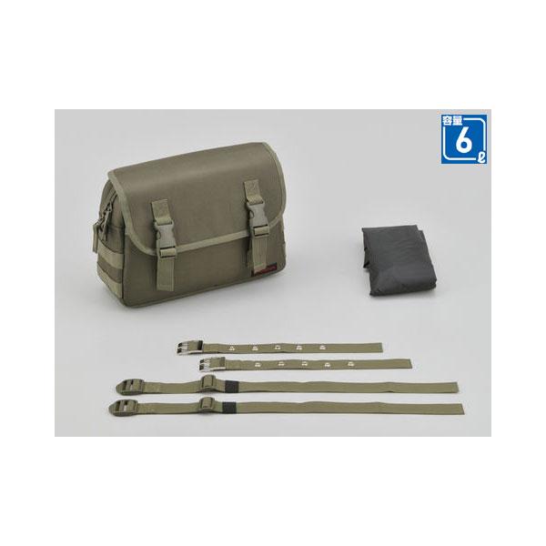 DAYTONA（バイク用品） 【8月19日出荷】デイトナ ヘンリービギンズ DHS-22 サドルバッグ 6L グリーン 30816 : パーツ ...