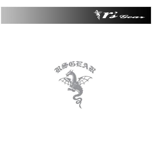 r's gear 【3月18日出荷】アールズギア アールズ・ギア エンブレム・ロゴ ミニステッカー0017 XXSC-0017 : パーツ ...