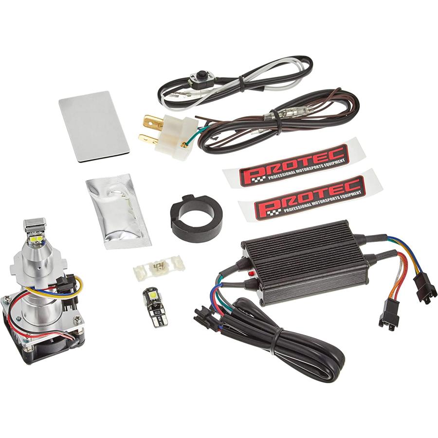PROTEC（プロテック） 【5月28日出荷】プロテック 汎用 LB7W-H LEDヘッドライト H7 Hi 20/20W 6000K ...