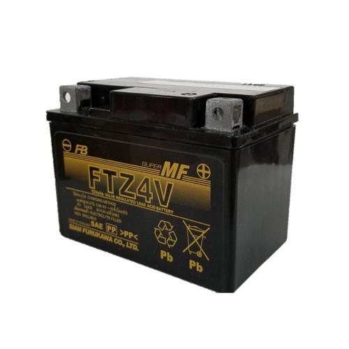 古河電池(フルカワデンチ) バイク バッテリー FTZ4V(GTZ4V互換) 密閉型MFバッテリー :26393490:パーツダイレクト2 ...