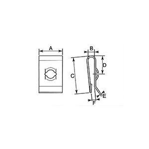 KITACO(キタコ) バイク 外装 トリムクリップ・プッシュリベット クリップナット ホンダタイプ/M4/タッピング用 0900-059-00004 : パーツダイレクト店 - 通販 ...