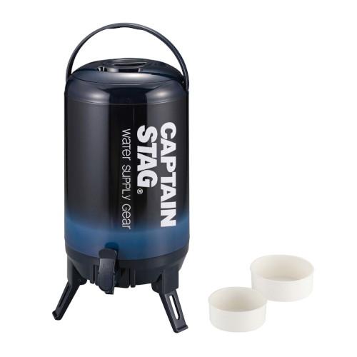 キャプテンスタッグ 最後まで注げる!ウォータージャグ10L(ネイビー) UE