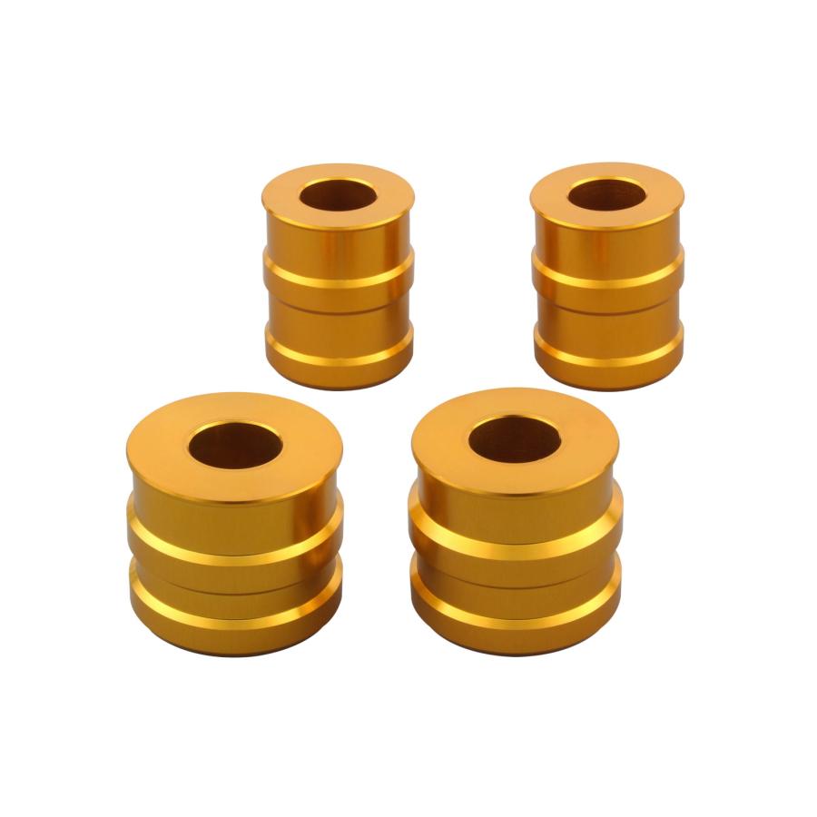 SHIFTUP(シフトアップ) アクスルカラー フロント&リアセット 260385-04 バイク アクスルシャフト : パーツダイレクト店 - 通販 - Yahoo!ショッピング