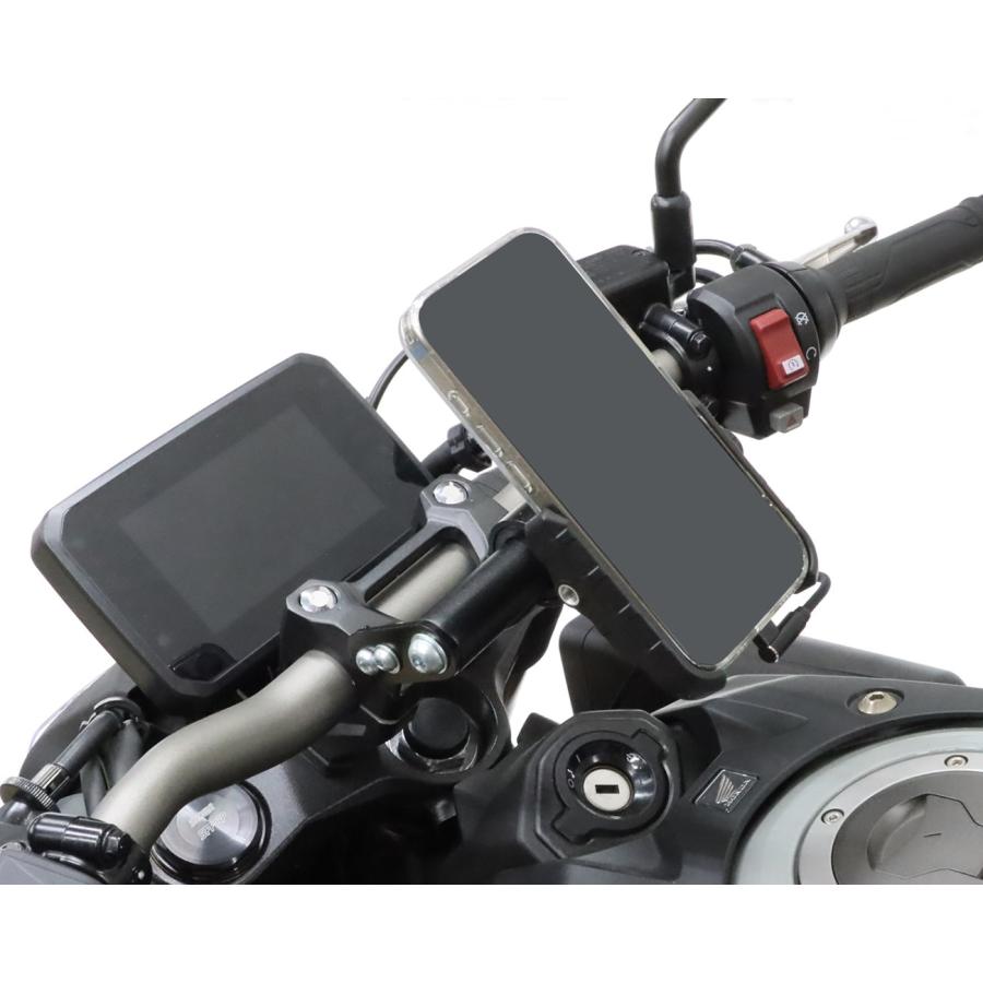 KITACO(キタコ) バイク ハンドル回り ハンドルブレース・クランプ・マウント マルチパーパスバー 全長120mm タイプA 可変タイプ ...