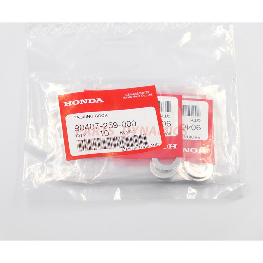 ホンダ（HONDA） ホンダ純正 90407-259-000 ドレインパッキン ドレインコック ワッシャー 10個セット HONDA ...