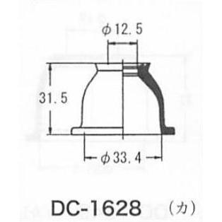 大野ゴム製 ロワーボ−ルジョイント ブーツ 10個セット ライフ JB7/JB8 DC-1628 10個 :DC-1628-15:パーツキング - 通販 - Yahoo!ショッピング