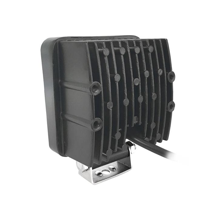 Kashimura（カシムラ） LED ワークライト 角 ML-8 3360lm 白色LED 16灯 IP67 角度調整可 6000K 12V 24V 対応 作業灯 : パーツキング - 通販 ...