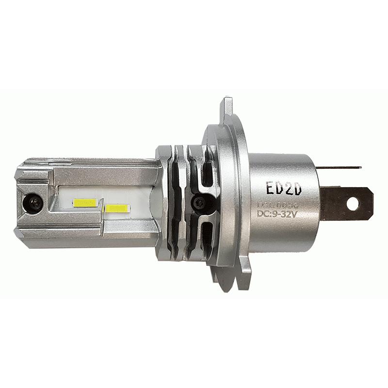 H4 LEDバルブ 2個入り 自動車用電球 12V/24V 20W 6500K 白 : パーツキング - 通販 - Yahoo!ショッピング