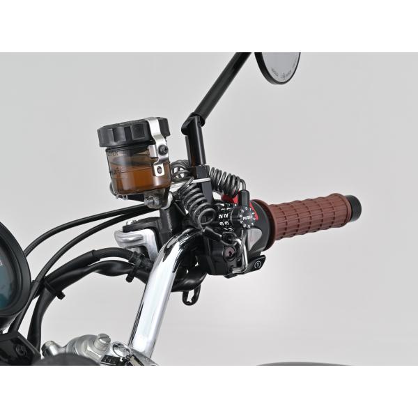 49407 デイトナ Daytona ダイヤルヘルメットホルダー ヘルメットロック マスターシリンダークランプタイプ(32mmピッチ) ミラー ...