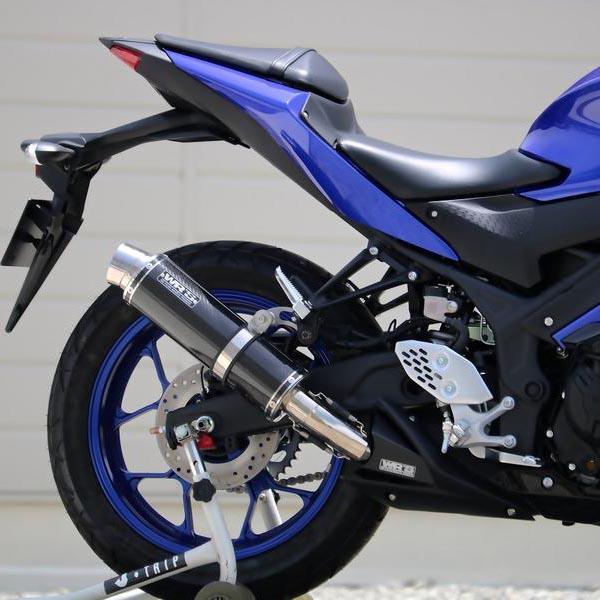 WR'S YAMAHA YZF-R25 / YZF-R3 ’18年・’19年〜 ラウンドタイプカーボンサイレンサー BC2255JM :13044:Parts Online - 通販 ...