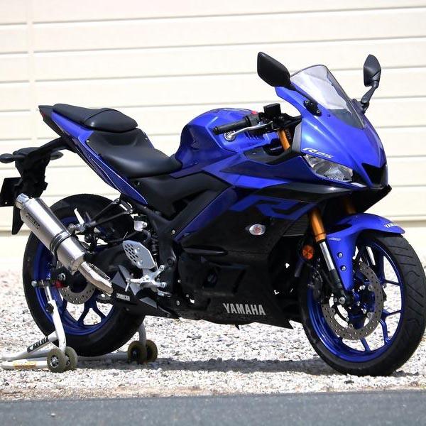 WR'S YAMAHA YZF-R25 / YZF-R3 ’18年・’19年〜 チタンオーバル（ソリッド）タイプサイレンサー OV2255JM : 13046 : Parts Online ...