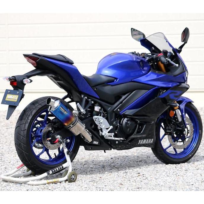WR'S YAMAHA YZF-R25 / YZF-R3 ’18年・’19年〜 チタンオーバル（焼き色）タイプサイレンサー SV2255JM : 13047 : Parts Online ...