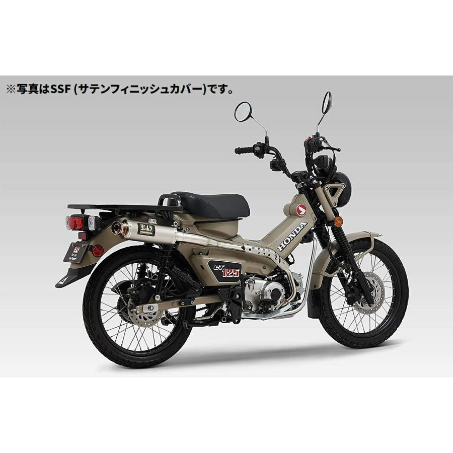 ヨシムラ HONDA CT125（20） 機械曲 GP-MAGNUMサイクロン TYPE-UP EXPORT SPEC チタンブルーカバー 110A-43F-5U80B : Parts ...