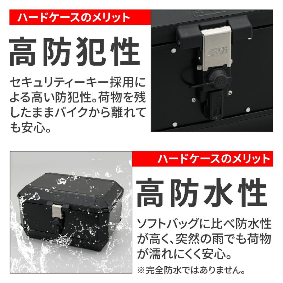 DAYTONA GIVI TREKKER ALASKA ALA44A アルミモノキーケース 44L 35322 : Parts Online - 通販 - Yahoo!ショッピング