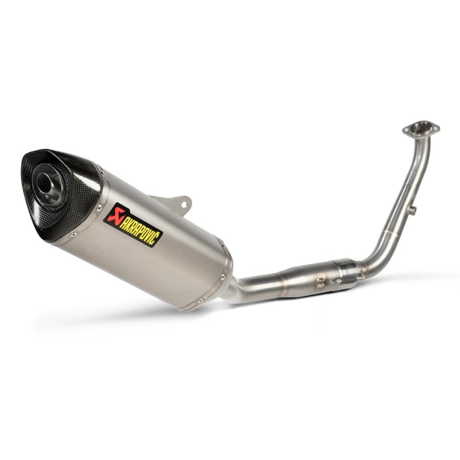 AKRAPOVIC YZF-R125/R15/MT-125 レーシングライン チタン JMCA S-Y125R8-HZTJPP : Parts ...