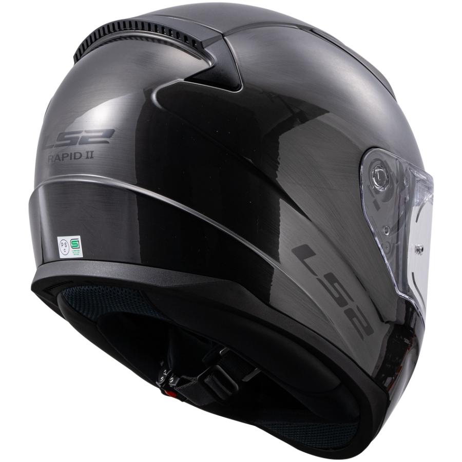 LS2 RAPID II TITANIUM（ラピッドツー チタニウム） JAPAN FIT MODEL フルフェイスヘルメット : 18392 : Parts Online - 通販 ...