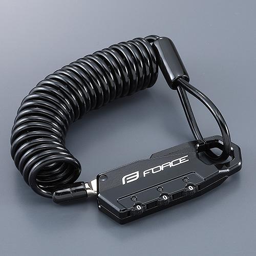 ワイズギア PAS FORCE ミニロックコイルワイヤー ブラック QQ1-SGI-763-141 : Parts Online - 通販 - Yahoo!ショッピング