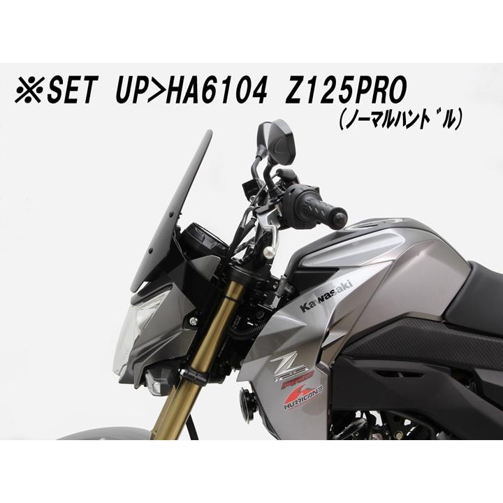 HURRICANE（ハリケーン） Z125PRO スクリーン スモーク HA6104 : Parts Online - 通販 - Yahoo ...