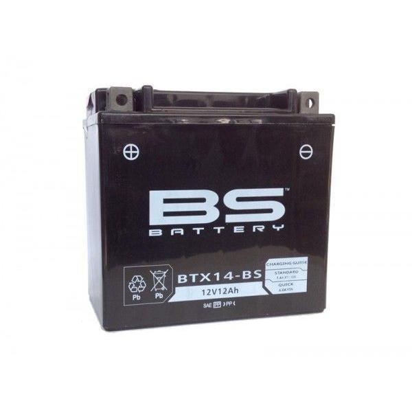 BS BATTERY BTX14-BS VRLA（制御弁式密閉）バッテリー : Parts Online - 通販 - Yahoo!ショッピング