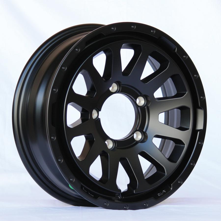 ジムニー ホイール JB64 シエラ JB74 JB23 JA11系 MUD-ZEUS Jimny 16インチ 5.5J +20 マットブラック 4本セット ORIGIN Labo オリジン ...