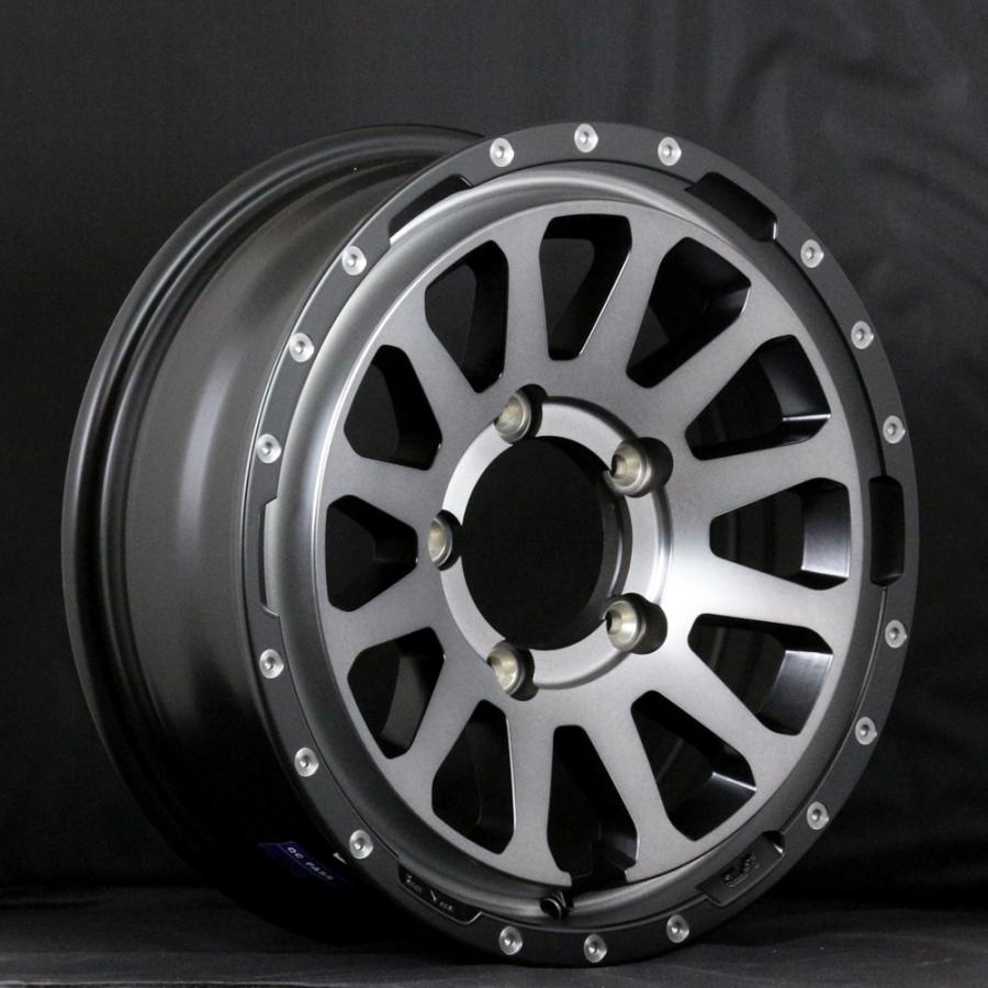 【1本組】ジムニー タイヤホイールセット(JB64 JB23 JA11系) MUD-ZEUS 16インチ 5.5J+20 ライトブラック TOYO オープンカントリー MT 225/75R16 ...