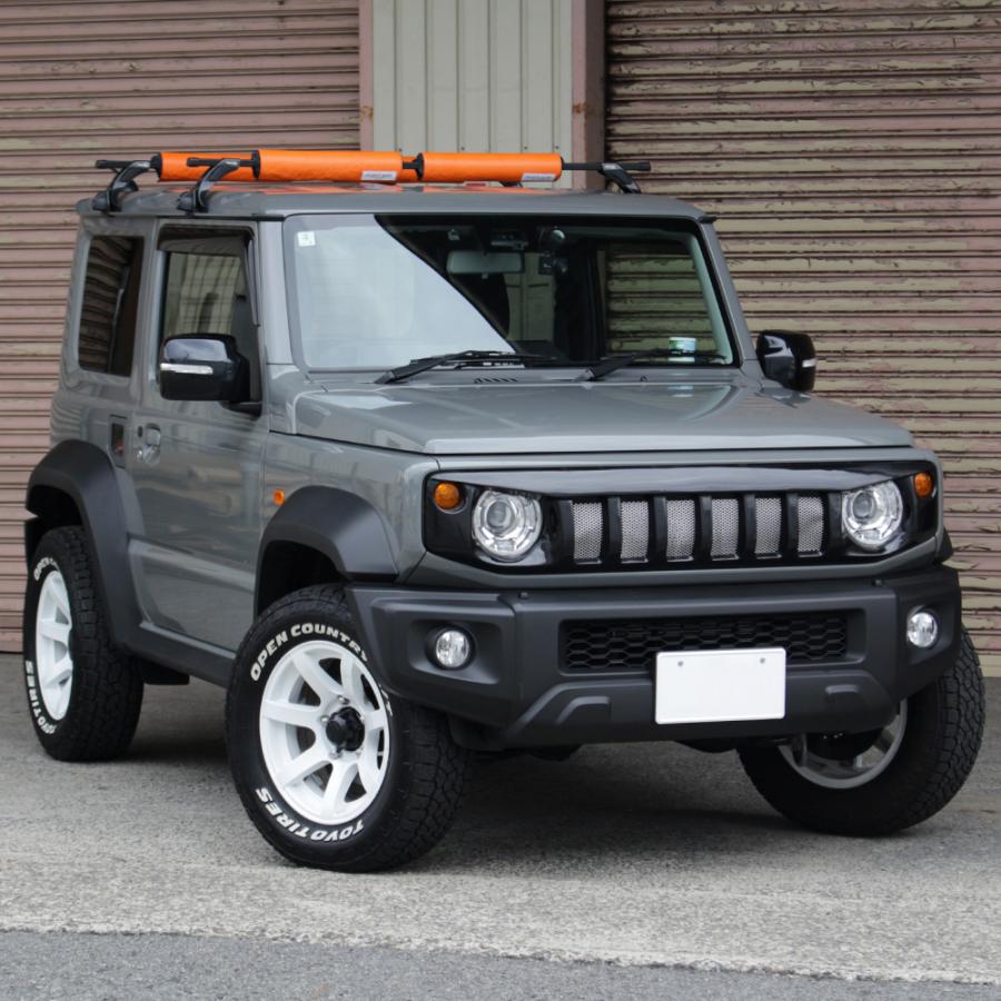 ジムニー ジムニーシエラ JB64 JB74 | フロントグリル (TYPE4) バッドフェイスデザイン : パーツパークYahoo!店 - 通販 - Yahoo!ショッピング