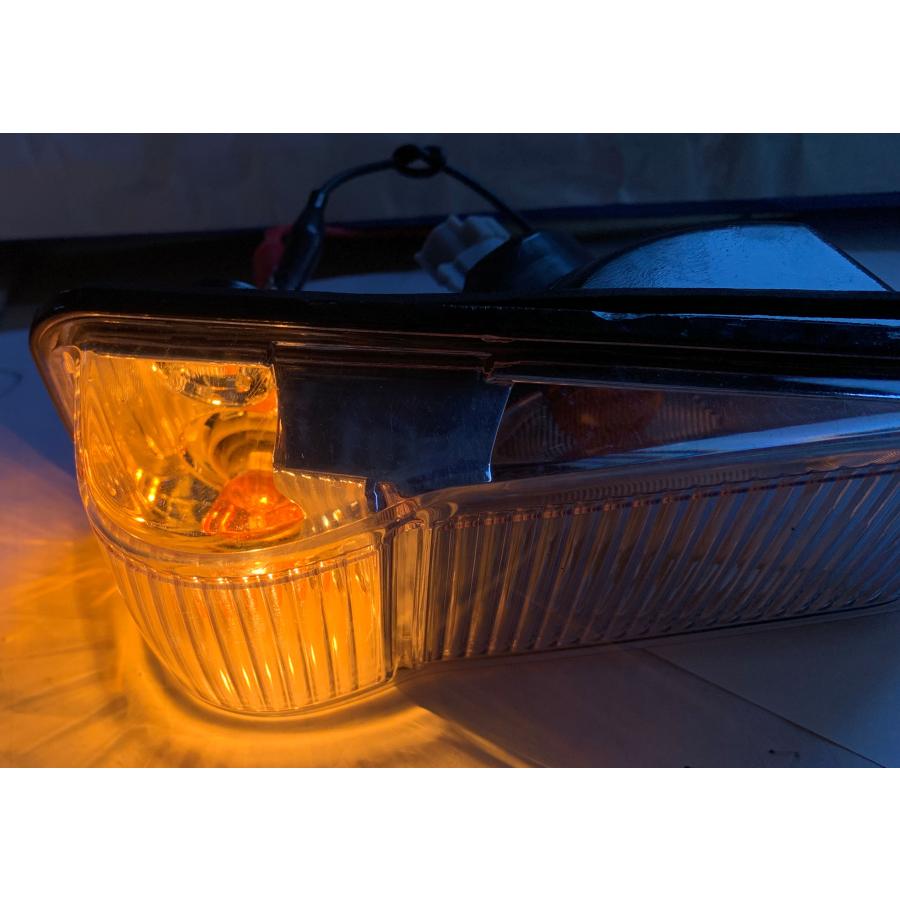 いすゞ 07エルフ ハイキャブ 07フォワード ドア サイドマーカー ウインカーランプ 左右 セット ハロゲンバルブ付 クリア ホワイト : 直売パーツショップ - 通販 - Yahoo!ショッピング